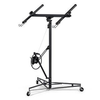 16ft Lift Drywall Panel Hoist Jack for Ceiling - Black - Bed Bath ...