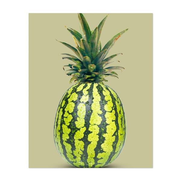 Water Pine Apple Melon Digital Family Food Drink Art Print/Poster - Bed ...