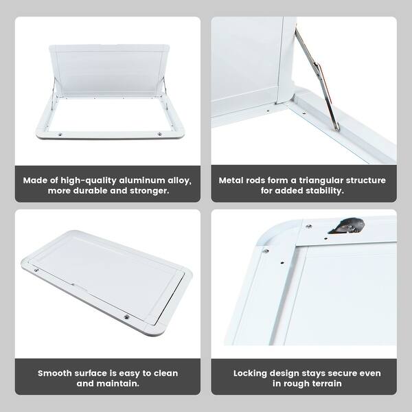 Folding Wall Mounted Table Caravan RV Camping Table - On Sale - Bed ...