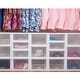 Sterilite 16 Qt Single Box Modular Stacking Storage Drawer Container ...
