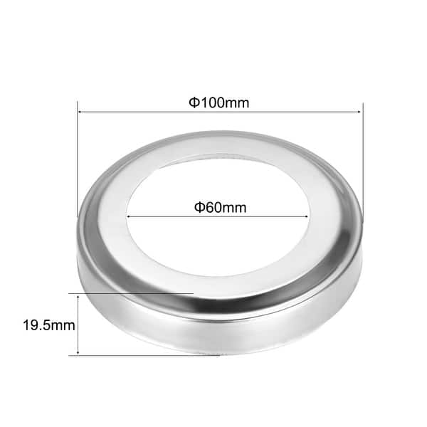 4pcs Escutcheon Cover Plate Base for Ladder Hand Rail Handrail Post ...