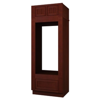 Sagehill Designs Lakewood 30" x 84" x 24" Double Oven Cabinet with ...