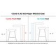 Carson Carrington Adrianna 24" Fixed-Height Counter Stool with Bent ...