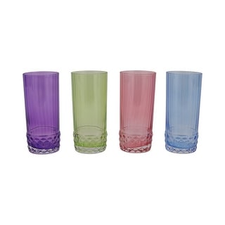 Deco Assorted Tall Tumblers - Set of 4 - Bed Bath & Beyond - 42249017