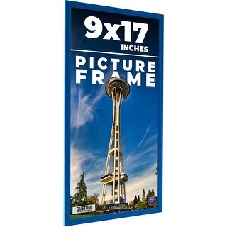 9x17 Frame Gold Solid Wood Picture Frame Width 3 Inches | Interior ...