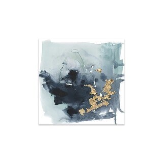 Cerulean & Gold I Print On Acrylic Glass by Victoria Borges - Bed Bath ...
