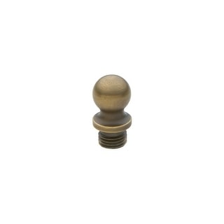 Baldwin 1090.I Solid Brass Ball Tip Finial for Square Corner Hinges ...