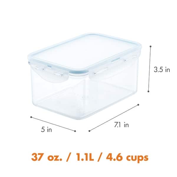 LocknLock Purely Better Food Storage Containers 37oz 4 PC Set - Bed ...