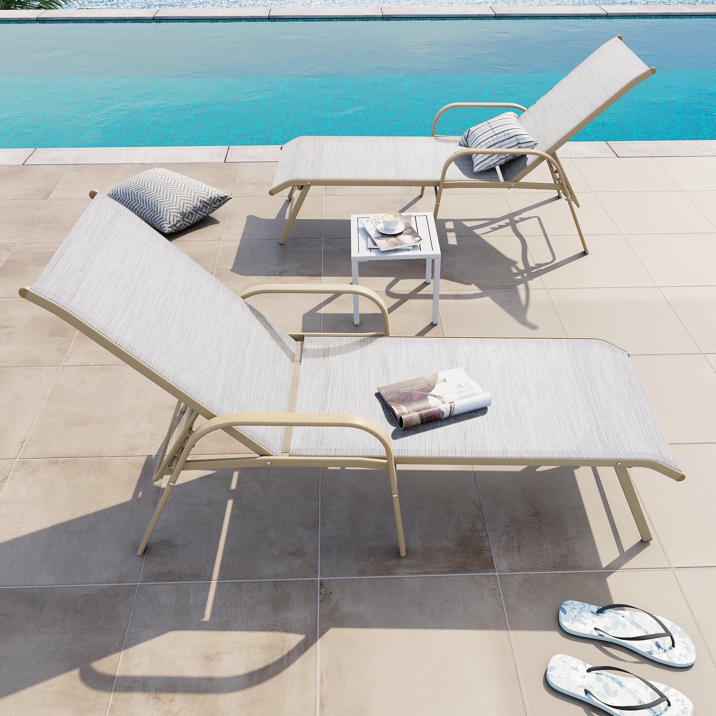 Aluminum Outdoor Chaise Lounges - Bed Bath & Beyond