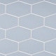 Cruz Bay Studio MKT2872 Long Hex - 11" x 11" Geometric Floor and Wall ...