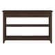 Key West Console Table with Drawers and Shelves by Bush Furniture - Bed ...