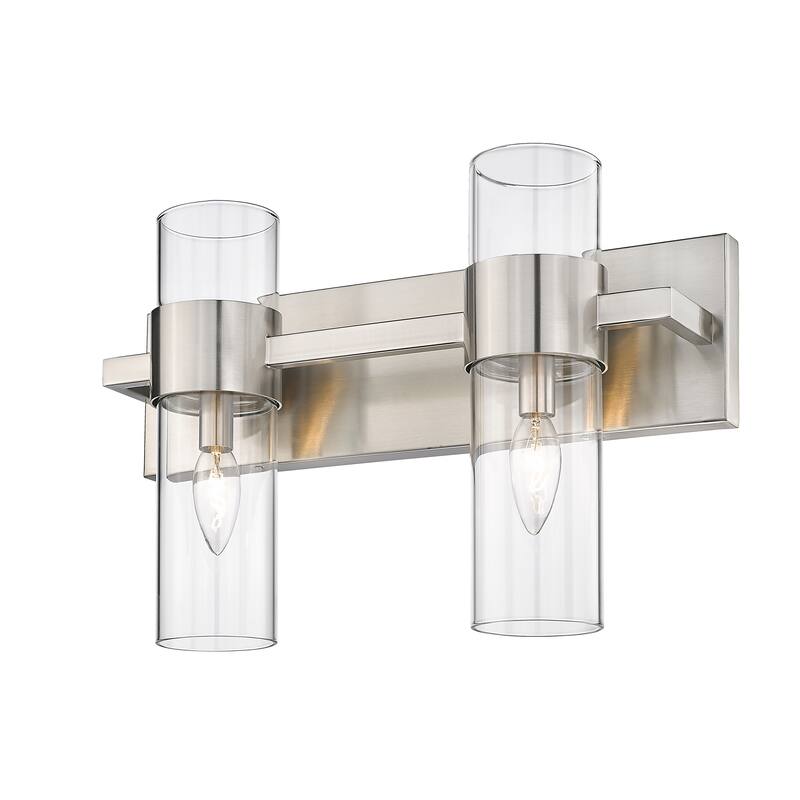 Lawson 2 Light Vanity - Brushed Nickel - Brushed Nickel - Bed Bath & Beyond - 36094910