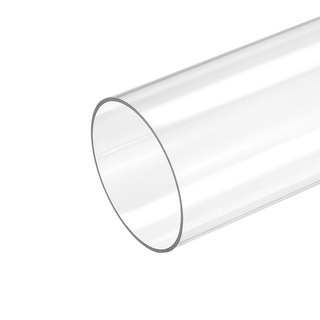 Plastic Pipe Rigid Tube Clear 3.4"(86mm) ID 3.5"(90mm) OD 17" (425mm ...