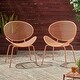 Durable and strong,Iron Frame,Conversation Sets,Elba Chair Set of 2 ...
