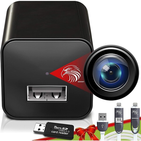 Hidden Camera Premium Pack Mini Spy Camera 1080p USB Charger Camera Bed Bath Beyond 32975044