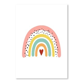 Americanflat Poster Art Print - Rainbow by Elena David - 16"x20" - Bed ...