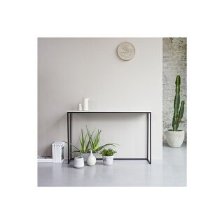 OROA Jana Minimalist Marble Console Table - Bed Bath & Beyond - 36964105