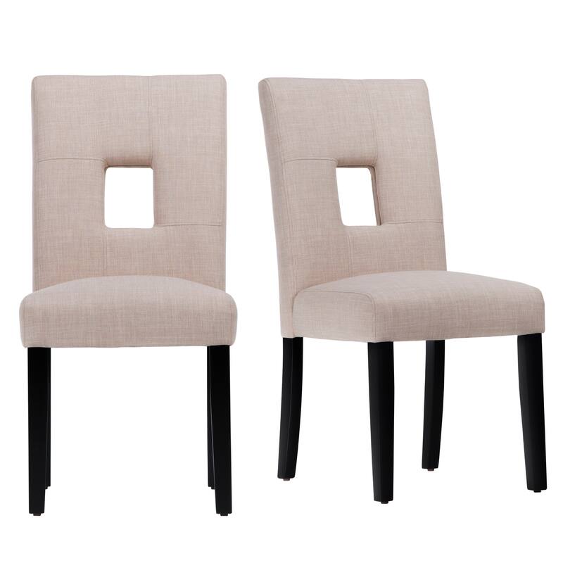 Mendoza Keyhole Back Dining Chair (Set of 2) by iNSPIRE Q Bold - On ...