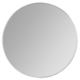 Franco Round Silver Mirror - Bed Bath & Beyond - 38926344