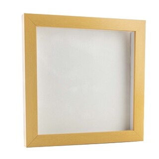 30x30 Shadow Box Frame Natural Wood | 3/4" Usable Display Depth ...