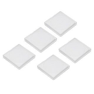 Coin Snap Holder Coin Case Storage Square Fit 18-38mm Coins, 5pcs Clear ...