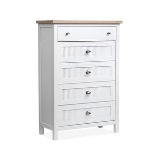 Salt Life Home Windmill Harbour White Whisp and Sand Drawer Chest - Bed ...