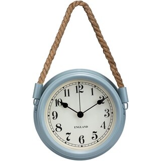 Digital Wall Clock,Hanging with Rope Silent Battery Operated Retro ...
