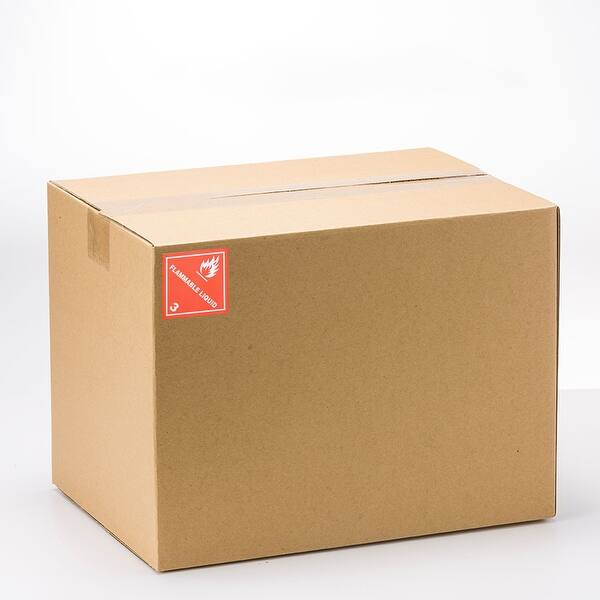 Flammable Liquid Hazardous Class 3 Warning Stickers Adhesive Labels Red ...