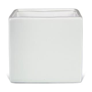 White Square Planter - Bed Bath & Beyond - 36881880