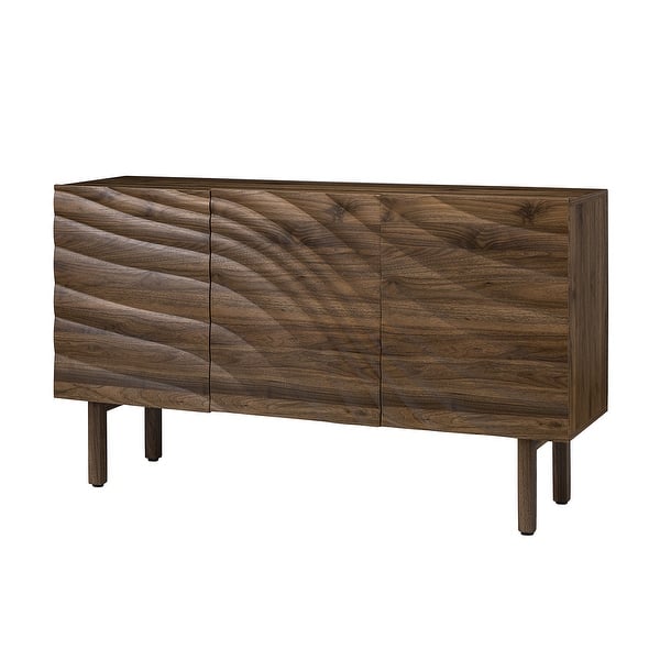 Mopsus Modern Adjustable Shelves Buffet Sideboard with 3 Doors by ...