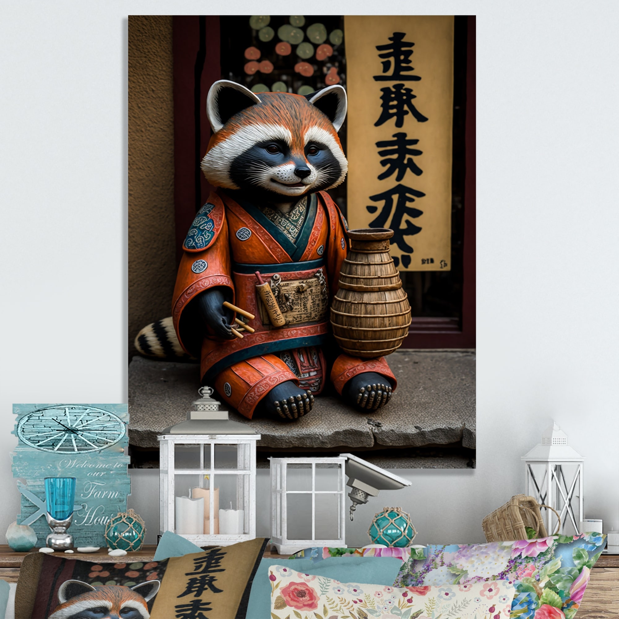 tanuki art