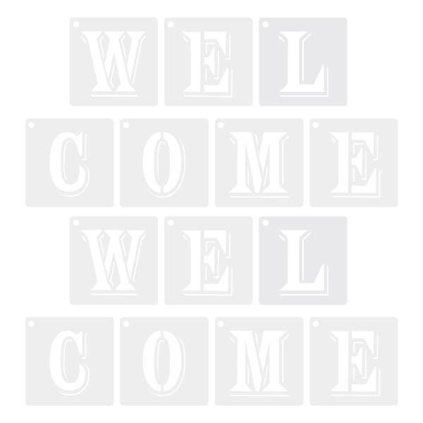 letter stencils medium