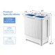 Costway Portable Mini Compact Twin Tub 20lb Washing Machine Washer ...