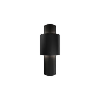 Piston 14in LED Outdoor Wall Light Selectable CCT 2700-3000-3500-4000K ...