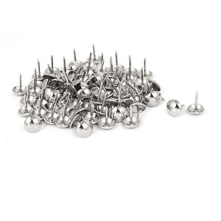 7/16" Dia Stainless Steel Round Head Upholstery Decorative Tack Nail ...