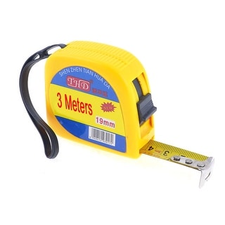 Dual Scale 3Meters 1.9cm Width Retractable Steel Measuring Tape Casing ...