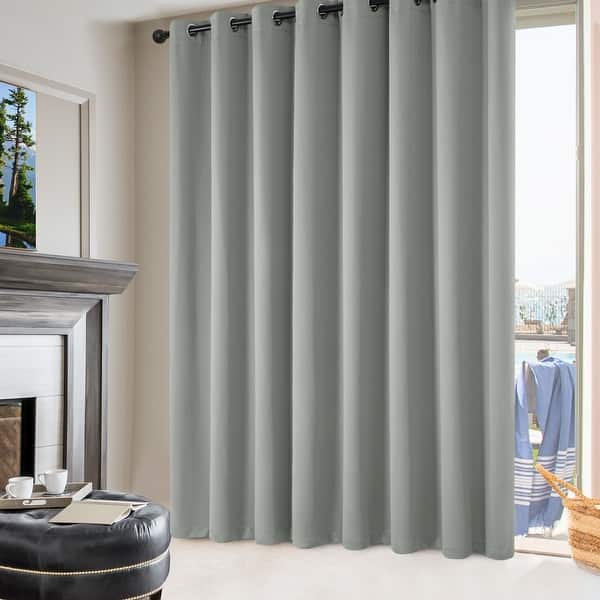 Deconovo Blackout 100 Inch Wide Width Curtains 1 Panel - On Sale - Bed ...