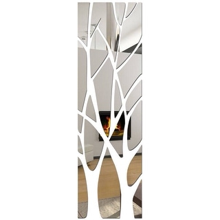 27 3D Mirror Tree Wall Sticker - Bed Bath & Beyond - 39507434