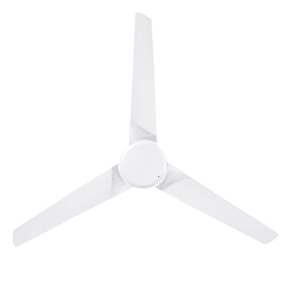 Roboto Indoor Outdoor 3-Blade Smart Ceiling Fan 52in with Remote ...