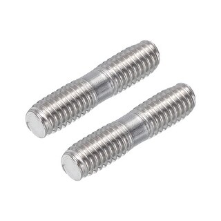 304 Stainless Steel Push Rod Double End Threaded Rod, Pack of 2 ...