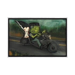 iCanvas "Harley Frankenstein" by Kelly Ann Kost Framed - Bed Bath ...