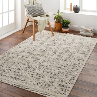 Livabliss Fossay Shag Modern & Contemporary Diamond Washable Area Rug ...