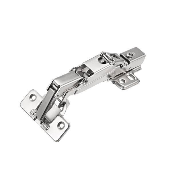 175 Degree Face Frame Hydraulic Concealed Hinge (Half Overlay) - Silver ...