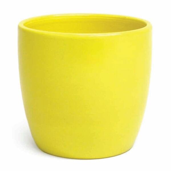Bright Yellow Planter - Bed Bath & Beyond - 36881980