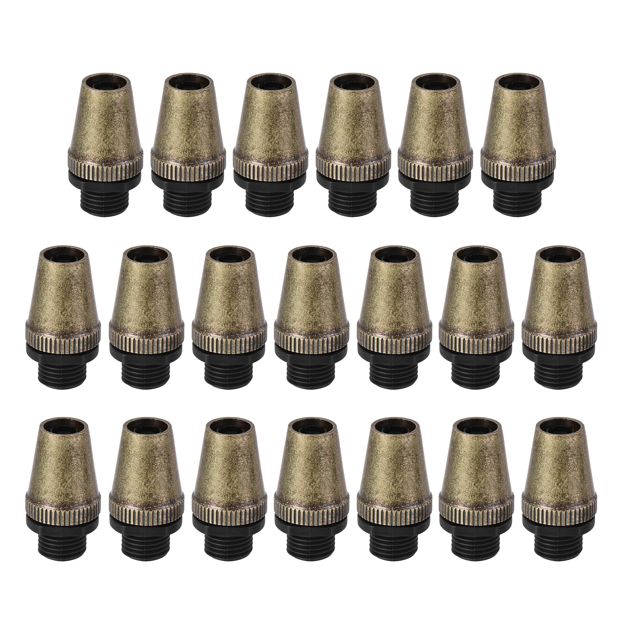 Cable Glands Strain Relief Cord Grips Metal Gold 10Pcs for Wiring ...