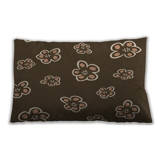 Ahgly Company Patterned Indoor-Outdoor Blood Night Red Lumbar Throw ...