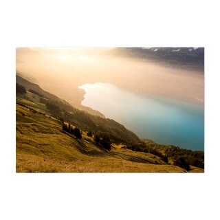 Brienz Bern Switzerland Morning Mist Photography Art Print/Poster - Bed ...