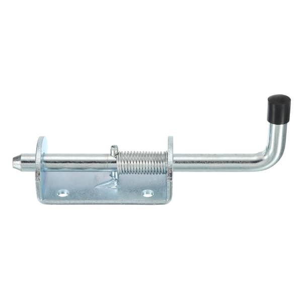 3Pcs Spring Loaded Latch Pin 5.71" Iron Security Sliding Barrel Bolt ...