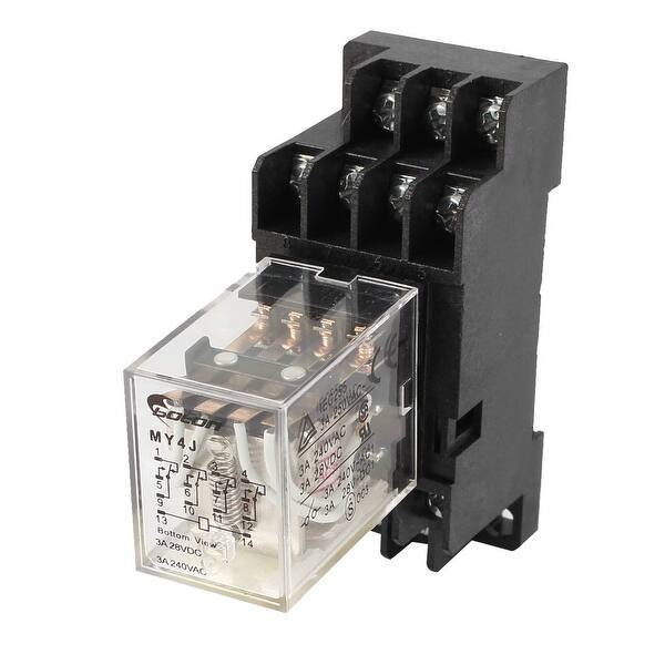AC36V Coil 4PDT General Power Relay 14 Pin MY4J 3A AC 240V DC 28V w ...