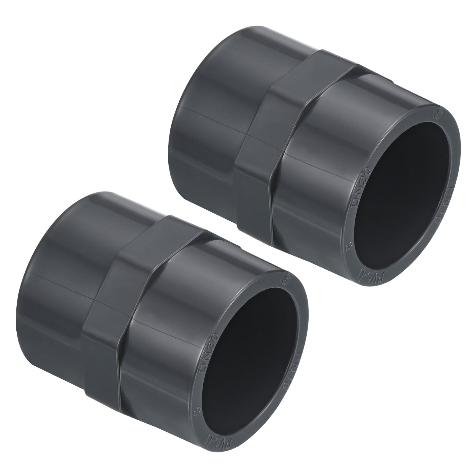 PVC Water Pipe Connectors Female Thread Straight Tube Fitting Adapter ...